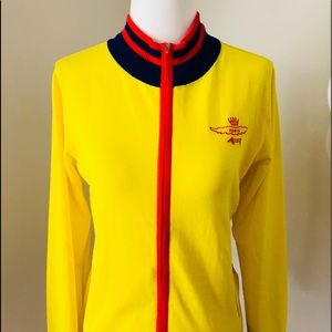 Louis Castel | Jackets & Coats | Louis Castel Yellow Golf Jacket Nwt ...